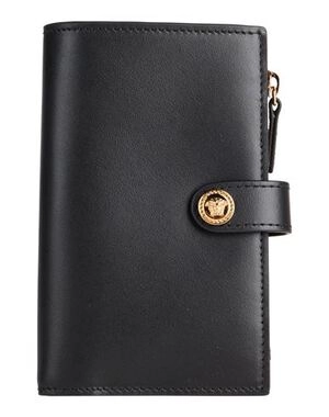 Versace Wallet Leather - Black
