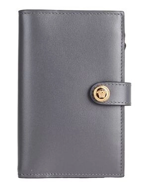 Versace Wallet Leather - Grey