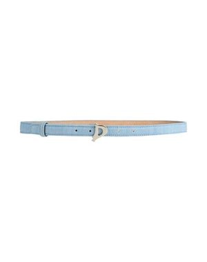 DONDUP Belt Size Textile Fibers - Blue