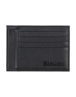BLAUER. Cardholder Leather - Black