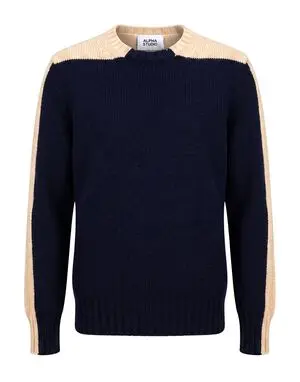 Alpha Studio Sweater Midnight Size Wool, Polyamide, Alpaca Wool