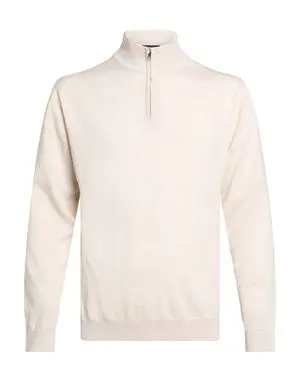 DANIELE FIESOLI Danielle Fiesoli Merino Wool Half-zip Sweater