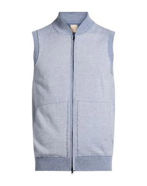 H953 Cardigan Slate Size Cotton - Blue
