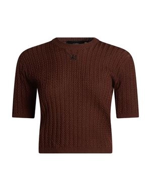 Amiri Sweater Dark Size Wool, Viscose, Nylon, Cashmere - Brown