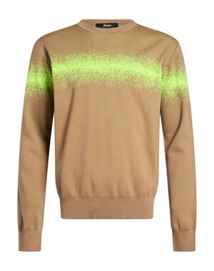 Herno Cotton & Polyester Crewneck Sweater - Camel