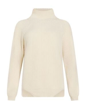 ARAGONA Cashmere Turtleneck Sweater - Ivory