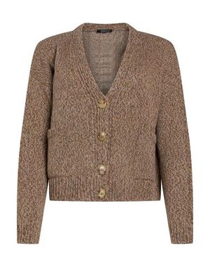 ARAGONA Cardigan Size Baby Alpaca Wool, Wool - Beige