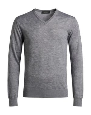 ARAGONA Sweater Size Cashmere, Silk - Grey