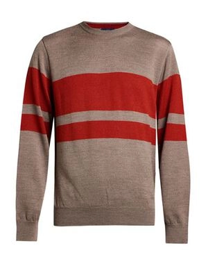Paul & Shark Sweater Taupe Size Virgin Wool - Grey