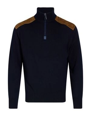 Paul & Shark Sweater Midnight Size Virgin Wool - Blue