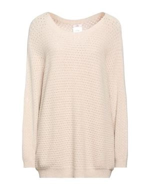 OLTRE Sweater Size Viscose, Polyester, Polyamide - Beige
