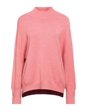 OLTRE Turtleneck Antique Rose Size Viscose, Polyester, Polyamide - Pink
