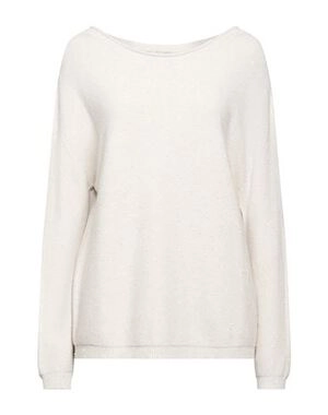 OLTRE Sweater Dark Size Viscose, Polyamide, Polyester - Beige