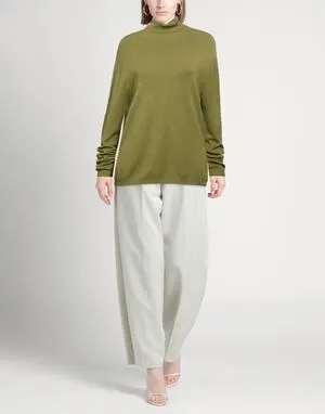 OLTRE Turtleneck Slate Size Viscose, Polyester, Polyamide - Green