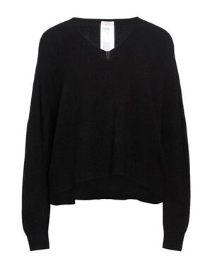 OLTRE Sweater Size Viscose, Polyester, Polyamide - Black