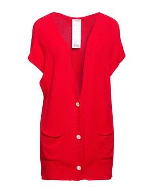 OLTRE Cardigan Size Viscose, Polyester, Polyamide - Red