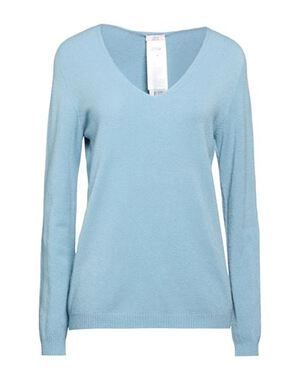 OLTRE Sweater Light Size Viscose, Polyester, Polyamide - Blue