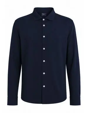 Fedeli Shirt Size Cotton - Midnight Blue