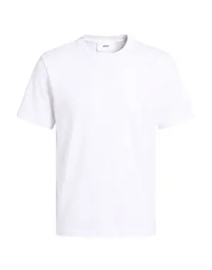 AMI Paris T-shirt Size Organic Cotton - White