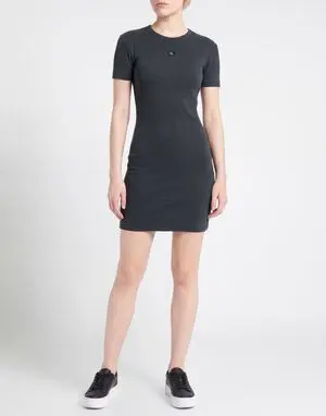 Calvin Klein Ribbed Jersey T-shirt Mini Dress