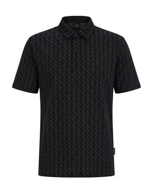Armani Exchange Polo Shirt Size Cotton - Grey