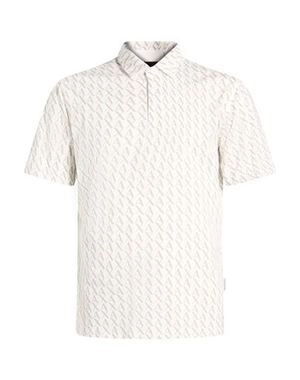 Armani Exchange Polo Shirt Size Cotton - White
