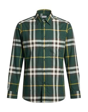 Burberry Shirt Size Cotton - Green
