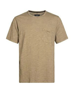 Rag & Bone T-shirt Military Size Cotton - Green