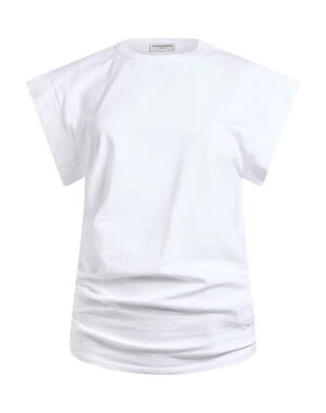 Officine Générale T-shirt Size Cotton, Elastane - White