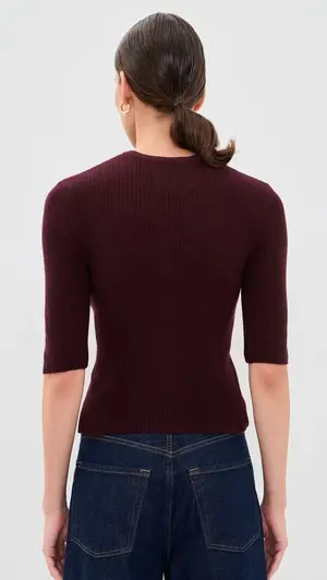 Citizens Of Humanity Tabitha Cardigan Sweater - Burgundy