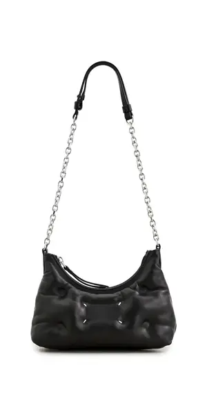MAISON MARGIELA Glam Slam Micro Hobo Bag - Black