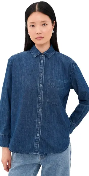 Ayr The Deep End Button Down
