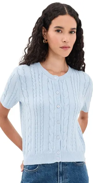 Z Supply Cera Cardigan - Skyline