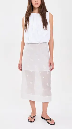 Secular Nicole Embroidered Skirt