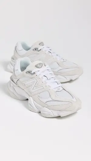 NEW BALANCE 9060 Low Top Sneakers - Grey/white