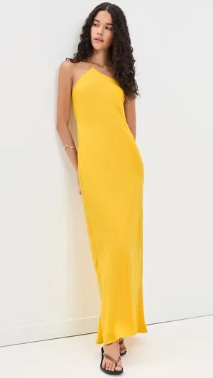 LESET Arielle Shoulder Dress