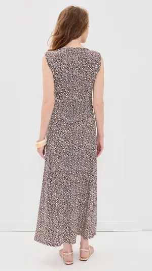 Hill House Home Sloane Maxi Dress - Ditsy Thistle