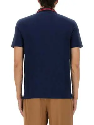 Valentino Garavani Polo Shirt With Vg Embroidery
