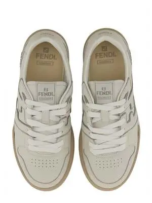 Fendi Low Top Sneakers - White