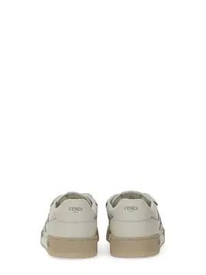 Fendi Low Top Sneakers - White