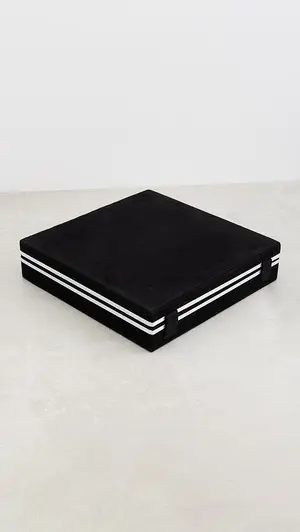 Jia Jia Onyx Checkers Set