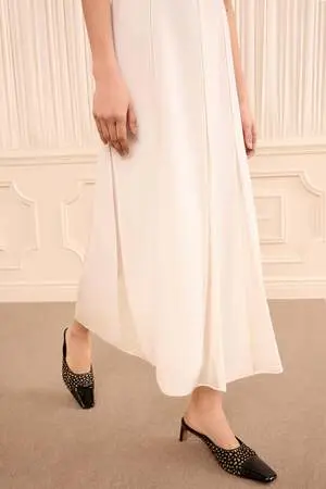 Ulla Johnson Laure Sleeveless Midi Dress - Pearled Ivory