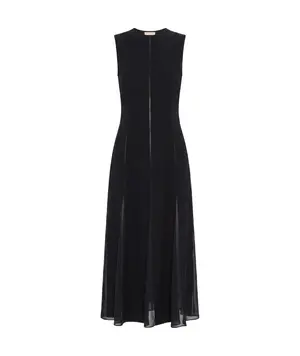 Ulla Johnson Laure Sleeveless Midi Dress - Noir
