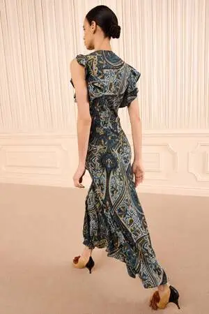 Ulla Johnson Ameline Sleeveless Silk Dress