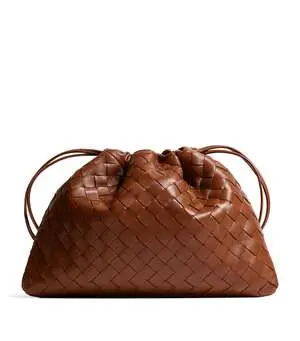 Bottega Veneta Leather Dustbag Shoulder Bag