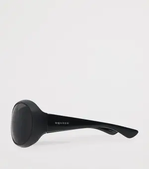 Alexander McQueen Round Kate Sunglasses