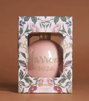 Harrods 2026 Year Bauble - Pink