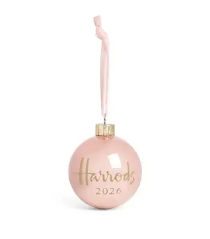Harrods 2026 Year Bauble - Turquoise