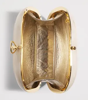 Jeffrey Levinson Oval Elina Clutch Bag