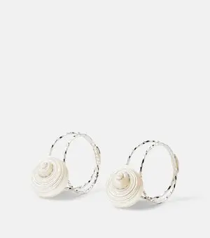 TAVARES 1922 Shell Set Of 2 Sterling Napkin Rings - Silver